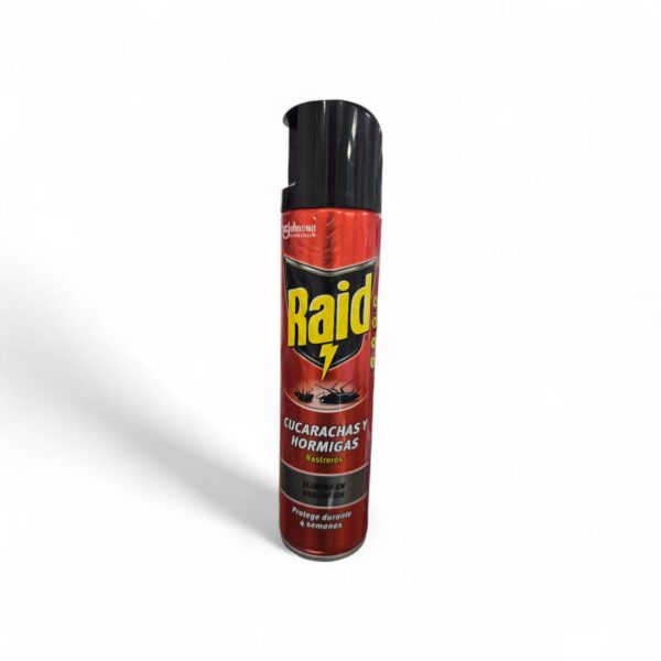 Raid insecticida contra cucarachas, hormigas y chinches 400ml - Barmanet